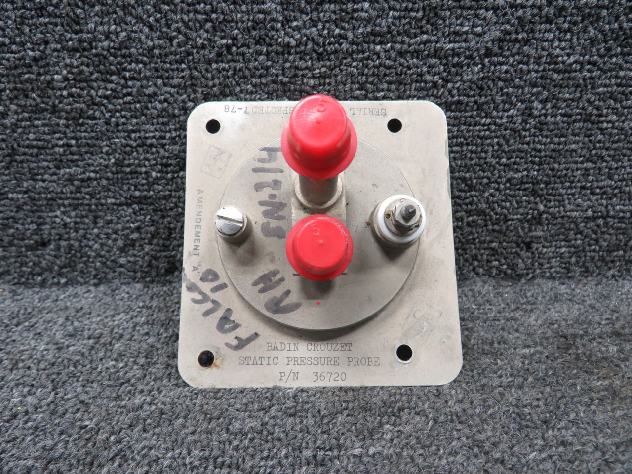 36720 Badin Crouzet Static Pressure Probe For Sale