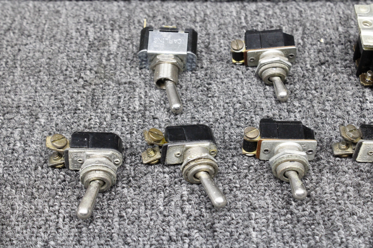 Piper PA23-250 Assorted Toggle Switches (Set of 13)