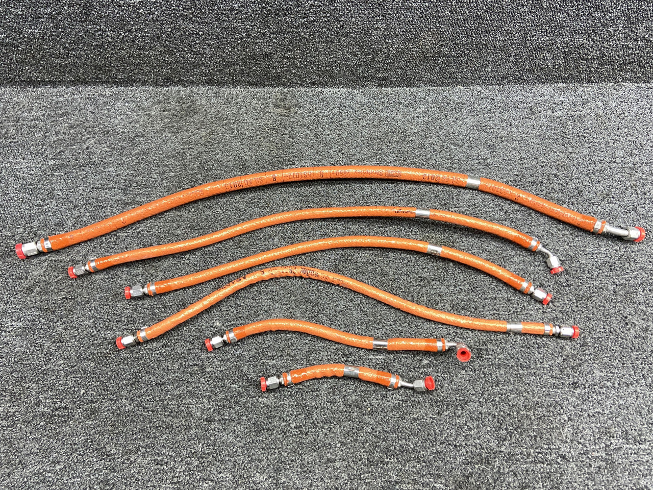 Continental IO-360-ES6 Parker, Stratoflex Engine Oil Line Set of 6