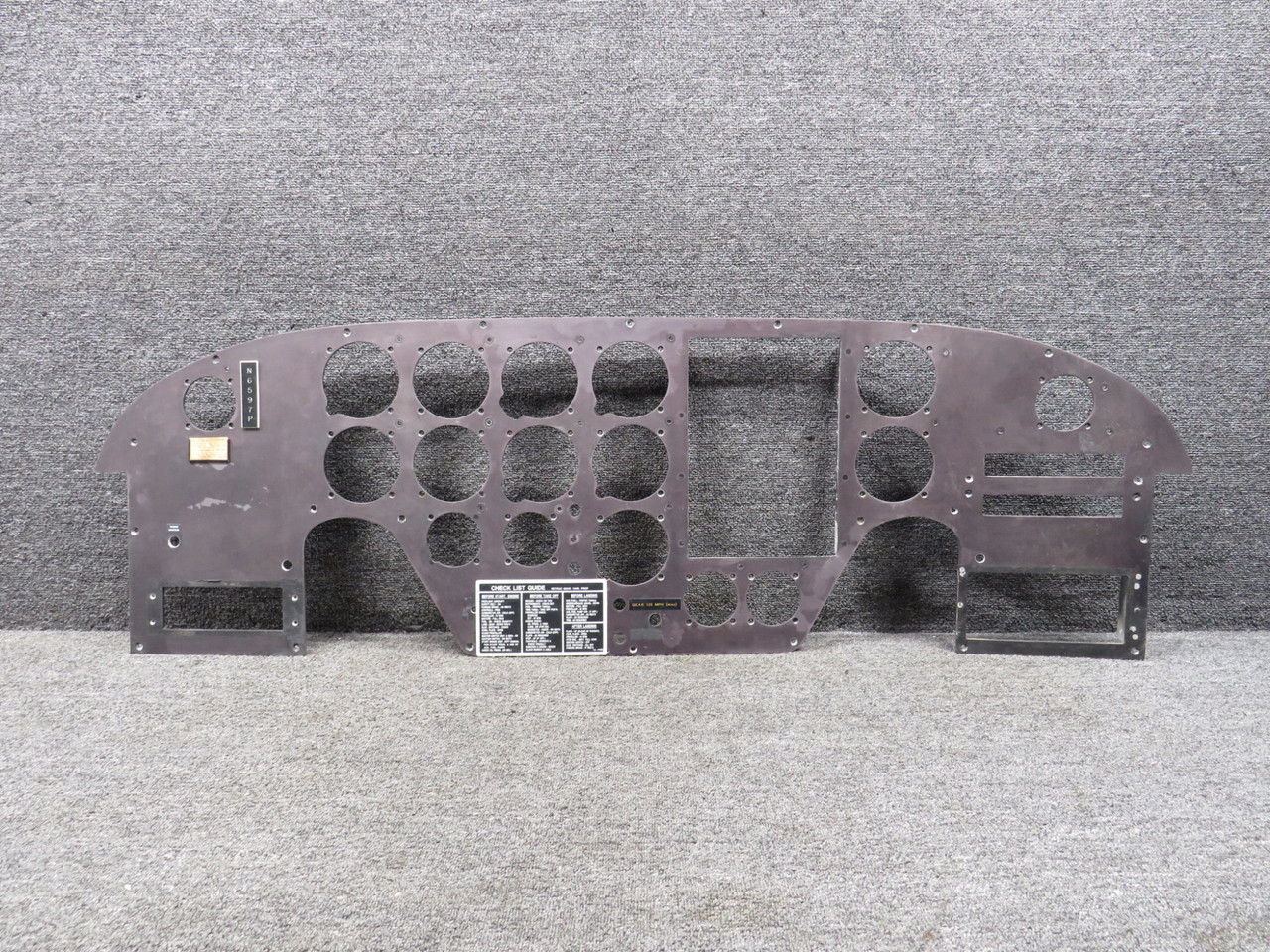 Piper PA28-140 Instrument Panel Assembly (Bent) For Sale