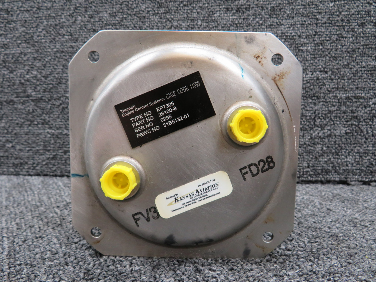 26100-8 (Alt: 31B5132-01) Triumph Fuel Waste Tank and Green Repairable ...