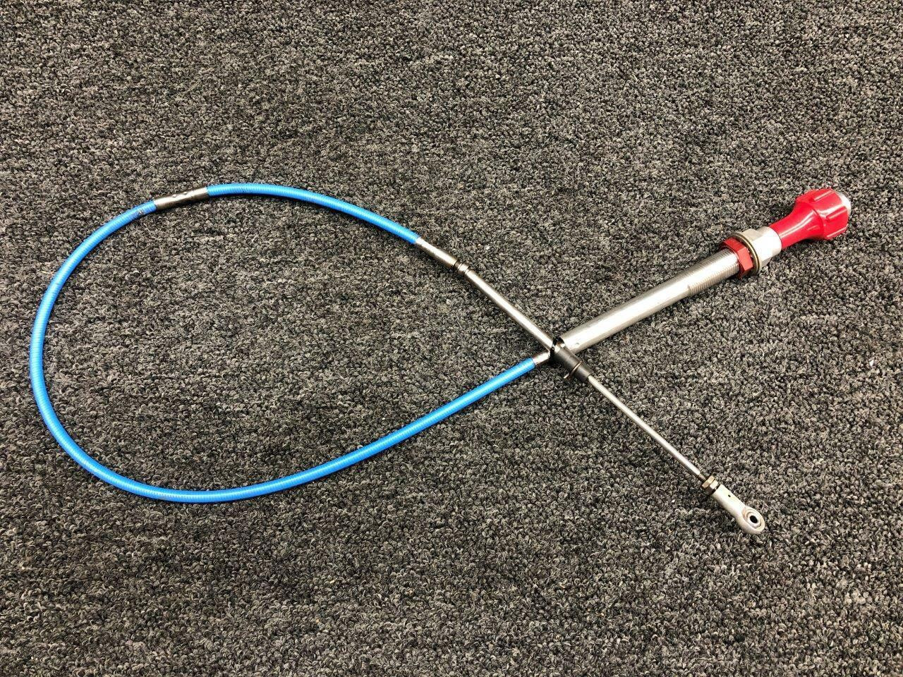 9862066-3 Cessna A185F Vernier Control Cable Assembly Mixture (Length ...