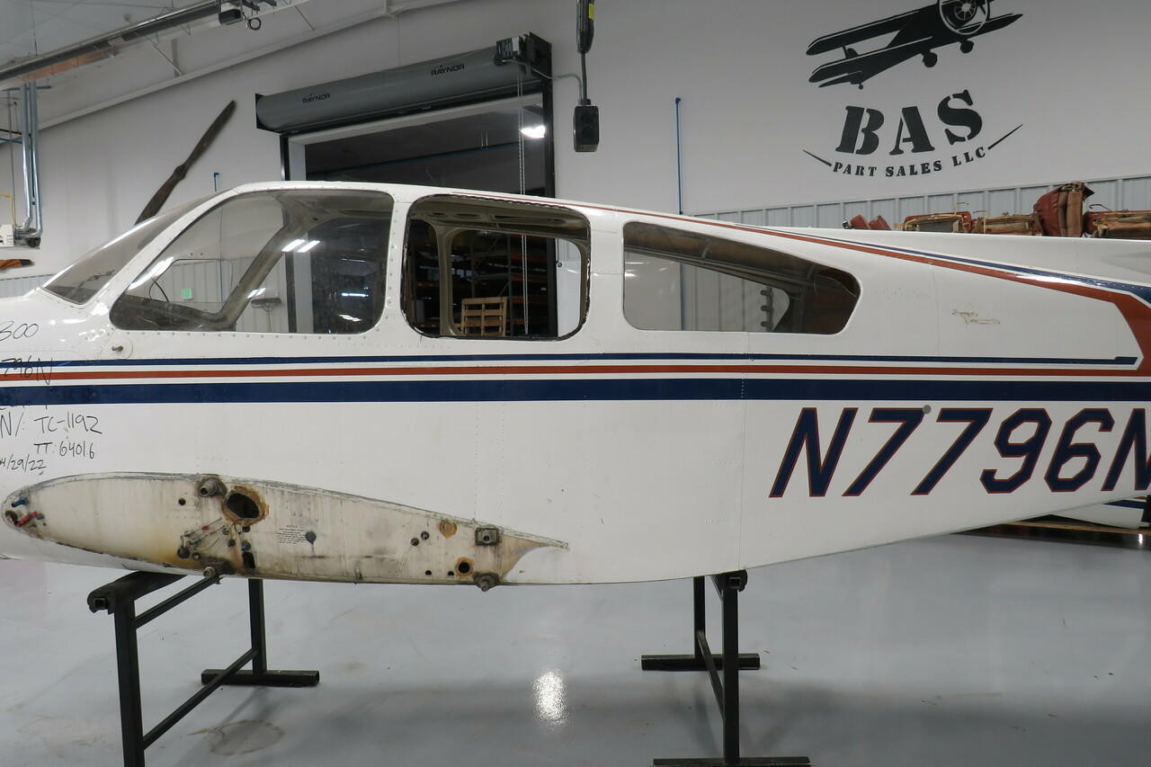 Beech 95-B55 Fuselage Assy W/ Airworthiness, Bill of Sale, Data Tag and ...