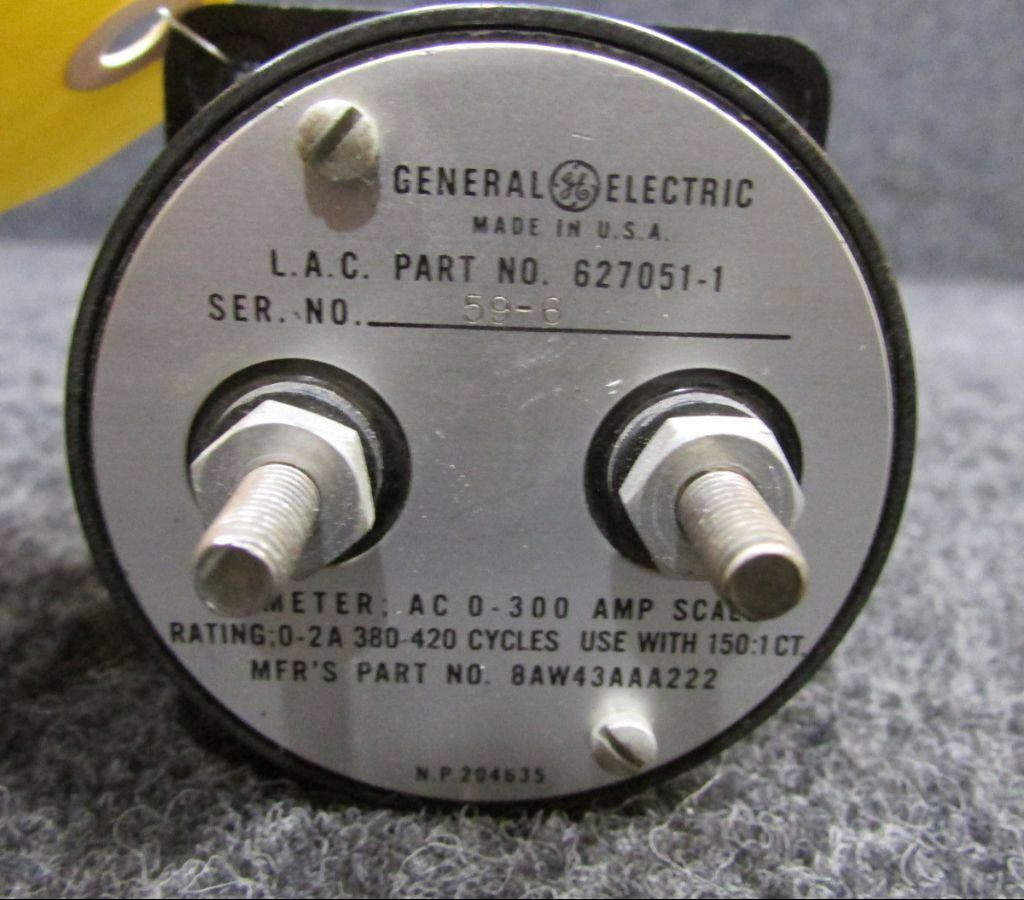 627051-1 GE Ammeter Indicator