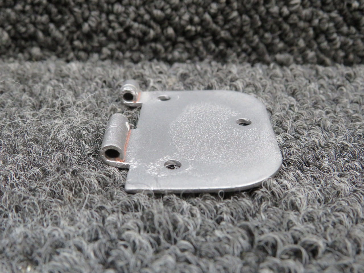 0411579-4 Cessna 170A Cabin Door Hinge Half Lower Forward LH, Bead Blasted
