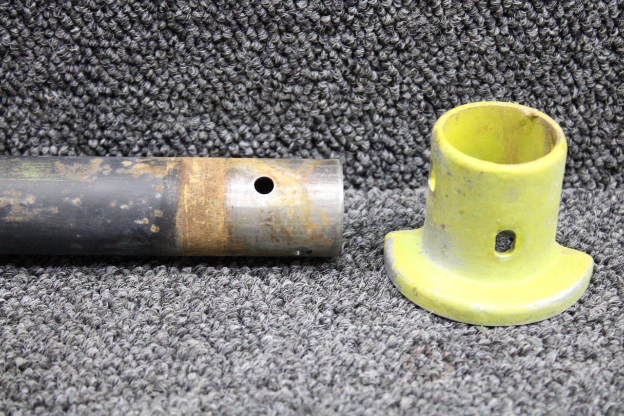 62725-000 Piper PA28-180 Flap Torque Tube Assembly has Fittings