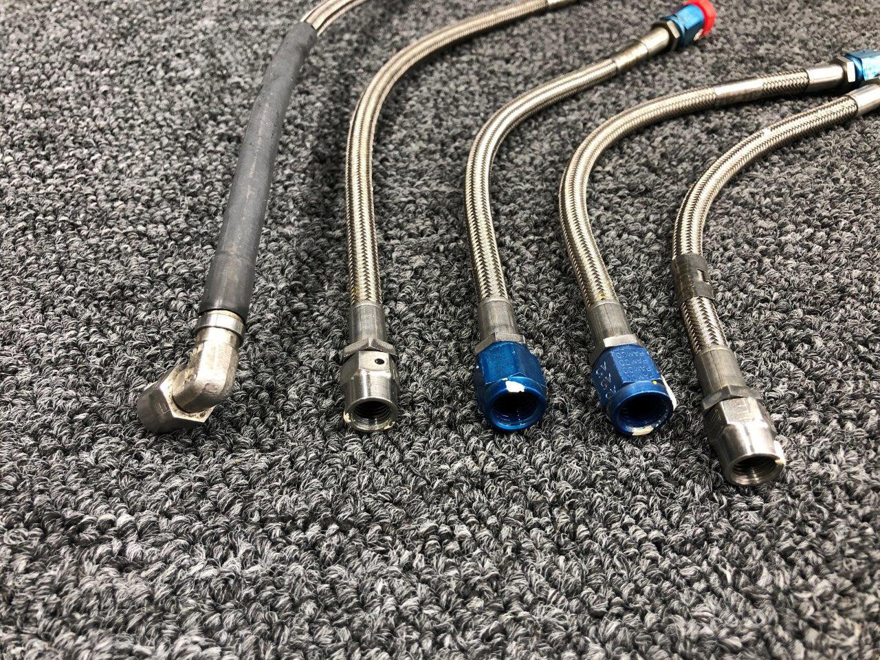 D205-4, D205-6, D205-3, D205-2 Robinson R44II Hydraulic Actuator Hose Set