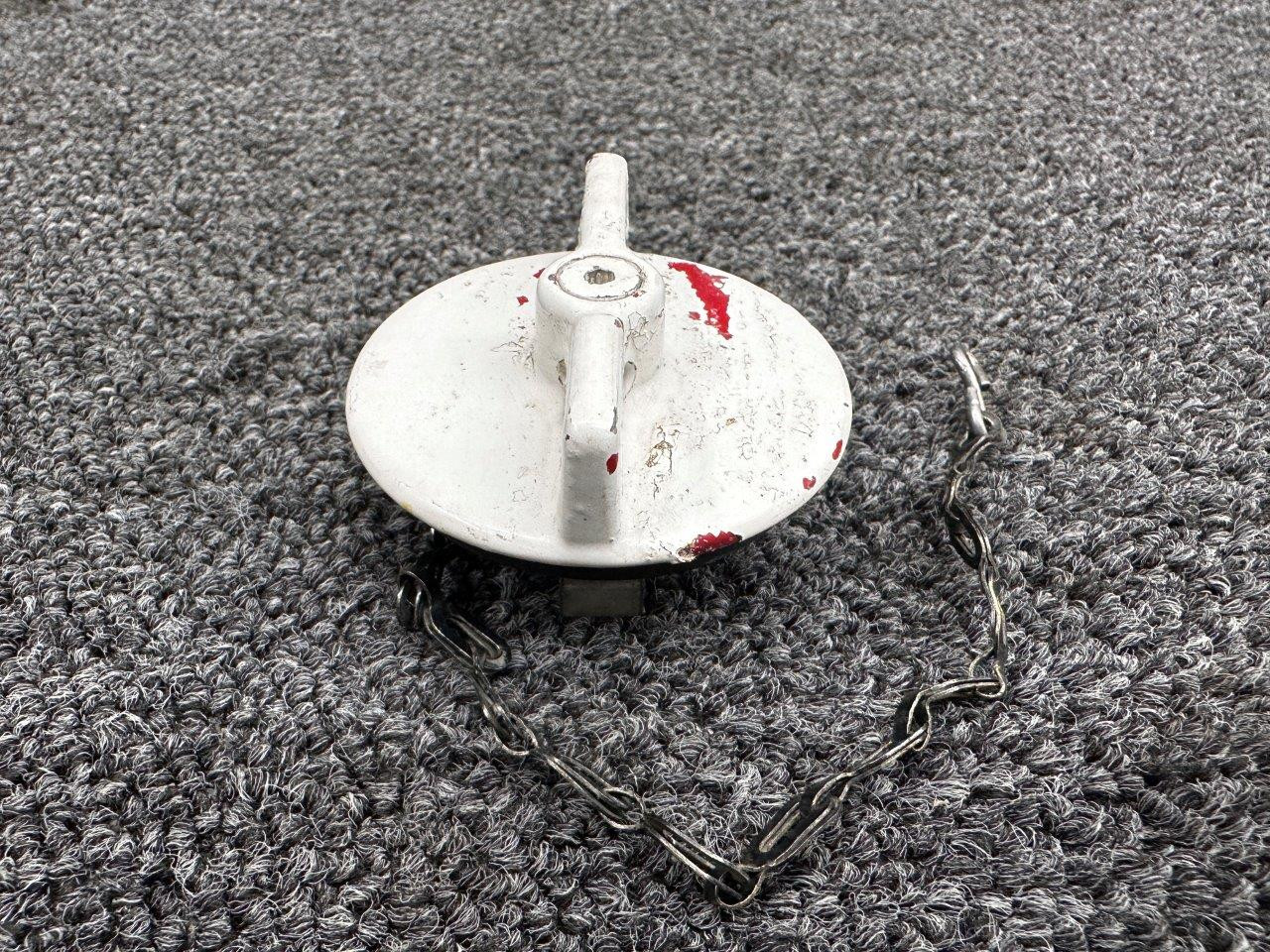C156001-0106 (Use: C156001-0110) Cessna A188B Fuel Cap Assy with Chain