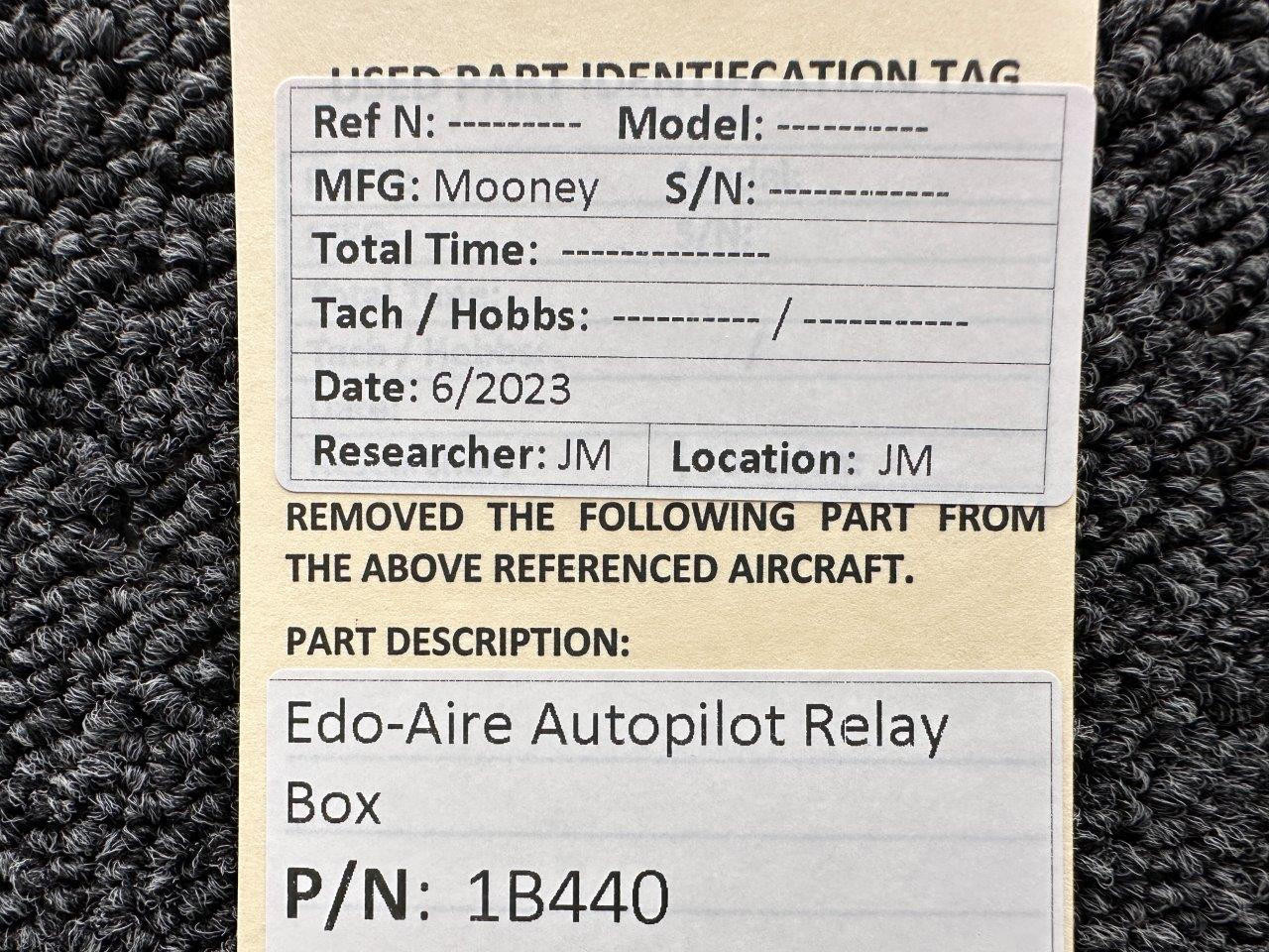 1B440 Edo-Aire Autopilot Relay Box | BAS Aircraft Salvage
