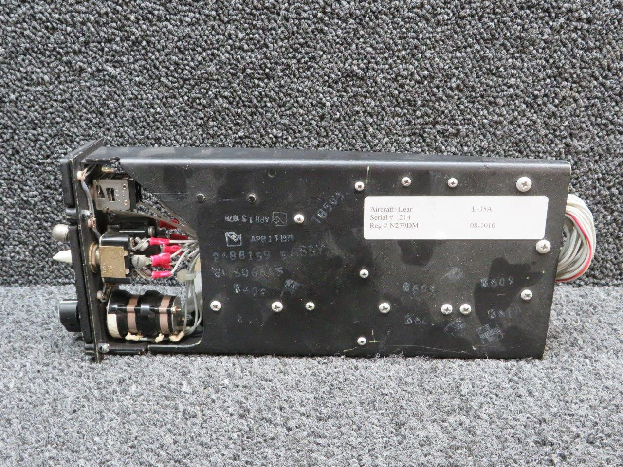 2688159 Bombardier Autopilot Switch Panel Assembly For Sale