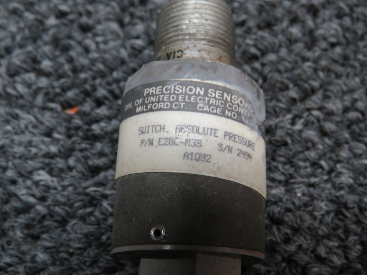 E-28C-M33 Precision Sensors Absolute Pressure Switch Assembly