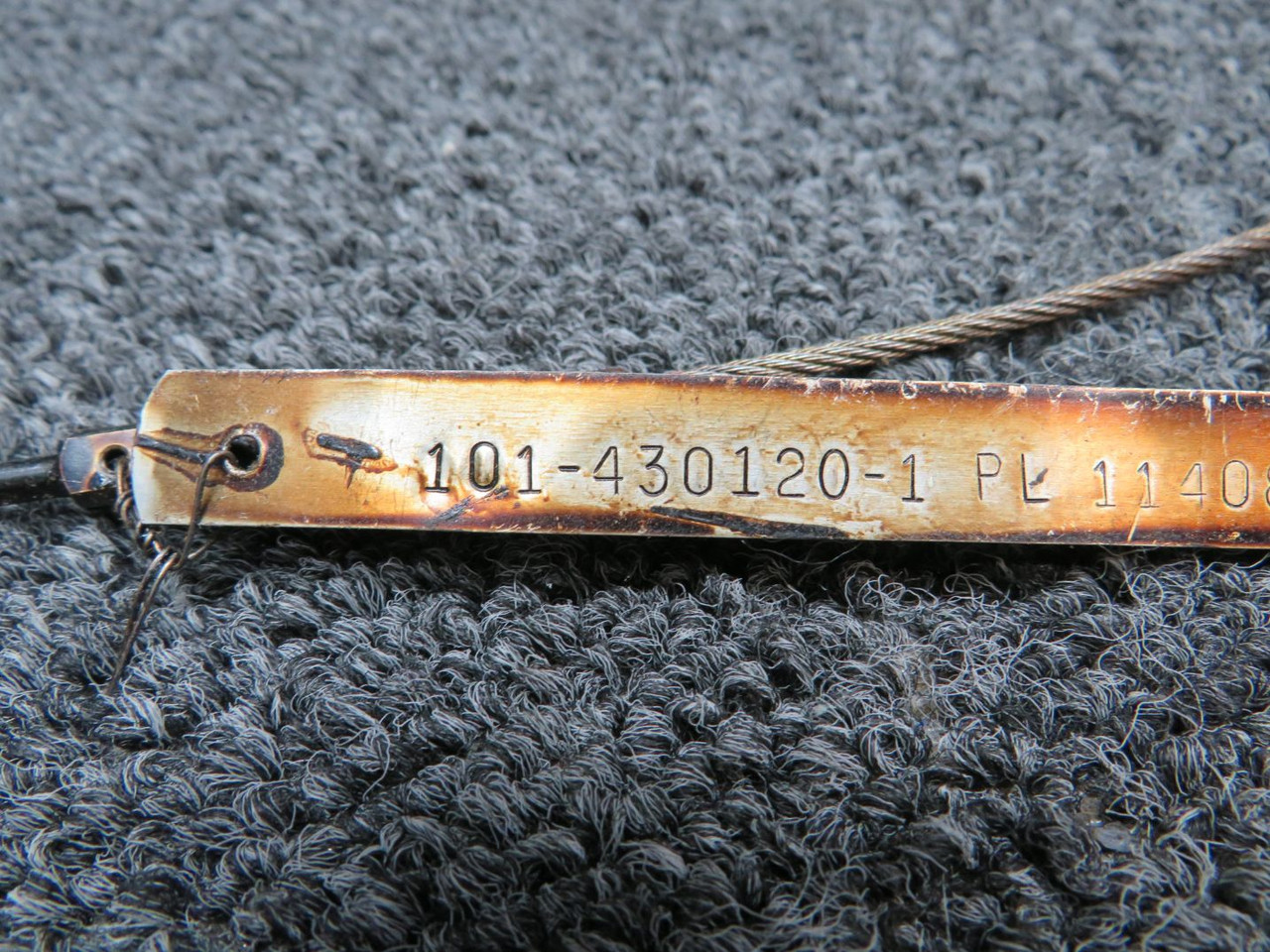 101-430120-1 Beechcraft King Air Main Door Step Strap Cable (New Old ...