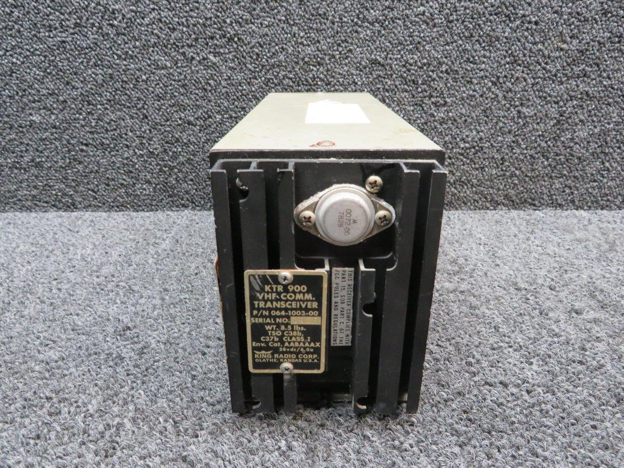 064-1003-00 King Radio KTR 900 VHF Communication Transceiver Assembly