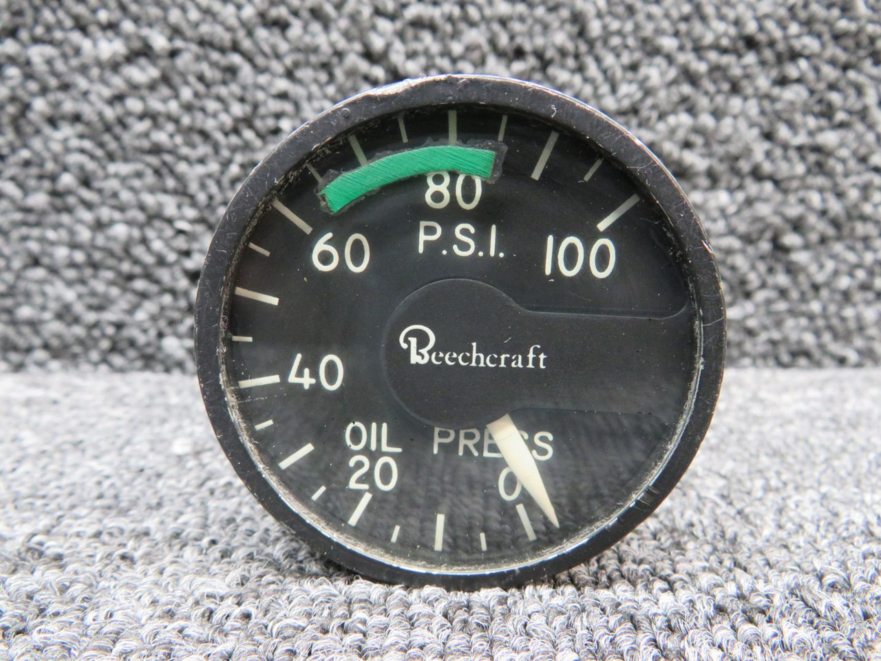 217A-100K-D6 Edison Industries 0-100 PSI Oil Pressure Indicator, 26 ...