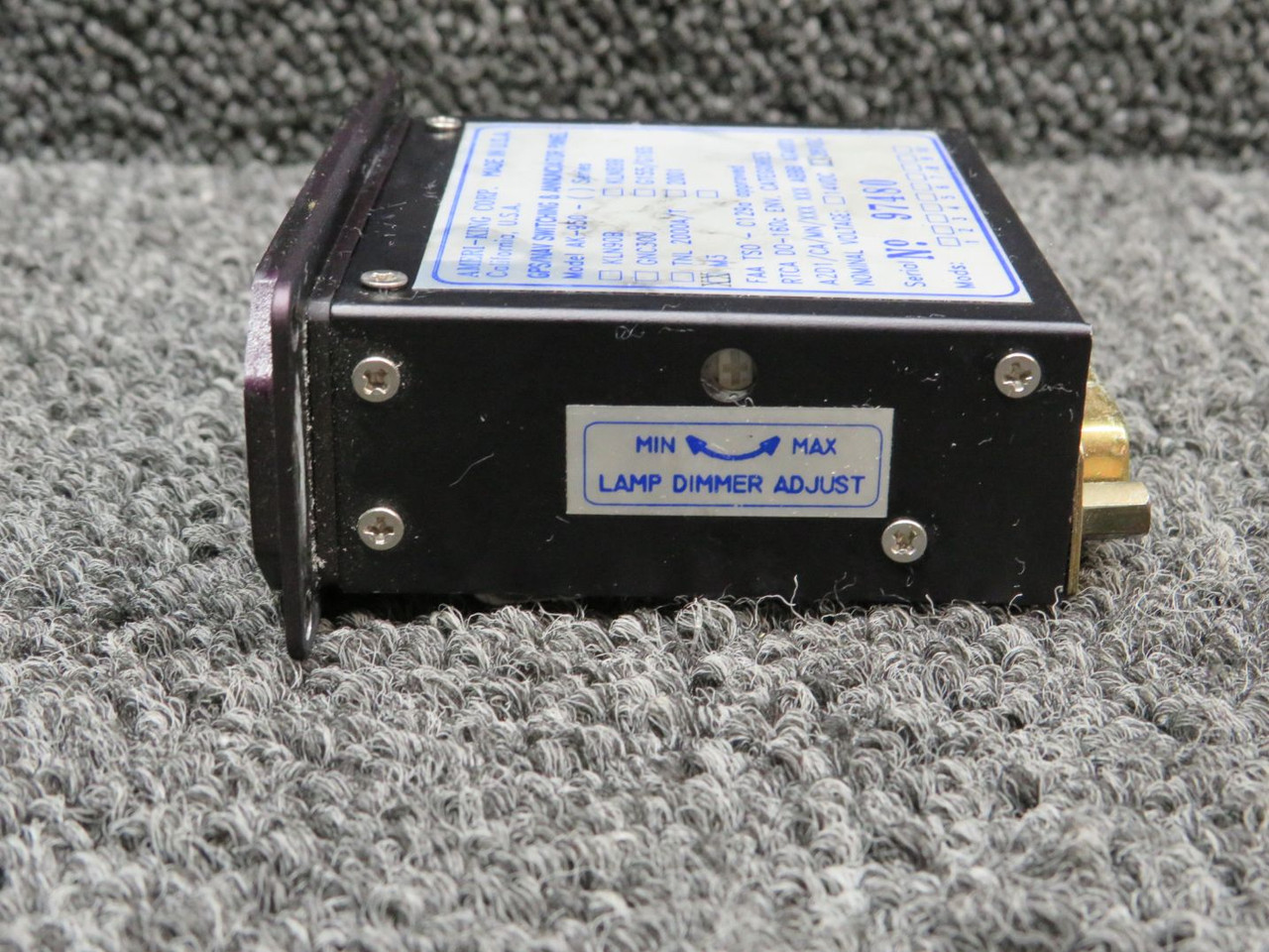 Ameri-King AK-950-M3 GPS-NAV Switching and Annunciator Panel (28 Volts)