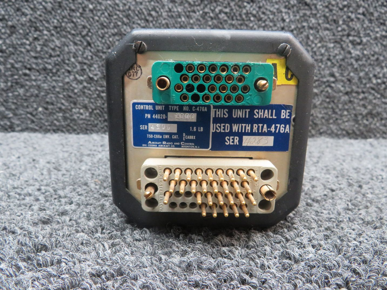 44020-1000 ARC C-476A Aircraft Control Unit Model C-476A