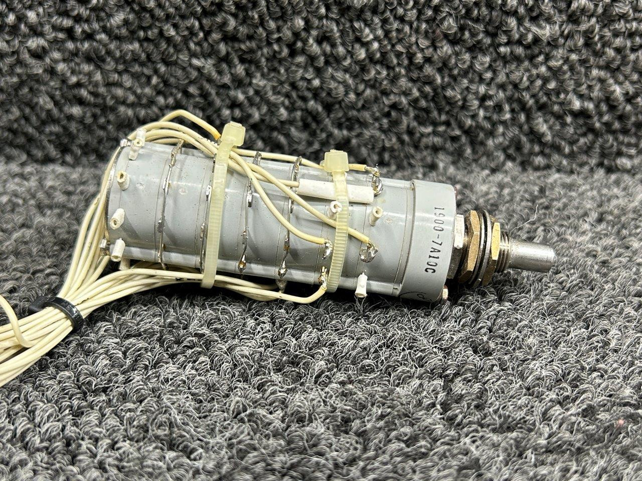 1900-7A10C Janco Rotary Switch (28 Volts, Amps: 5) (No Knob)