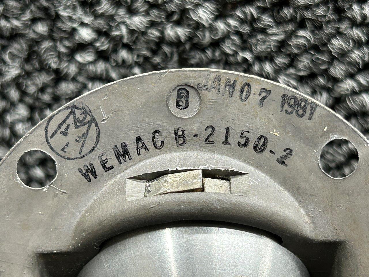 B-2150-2 Wemac Air Valve Assembly | BAS Aircraft Salvage