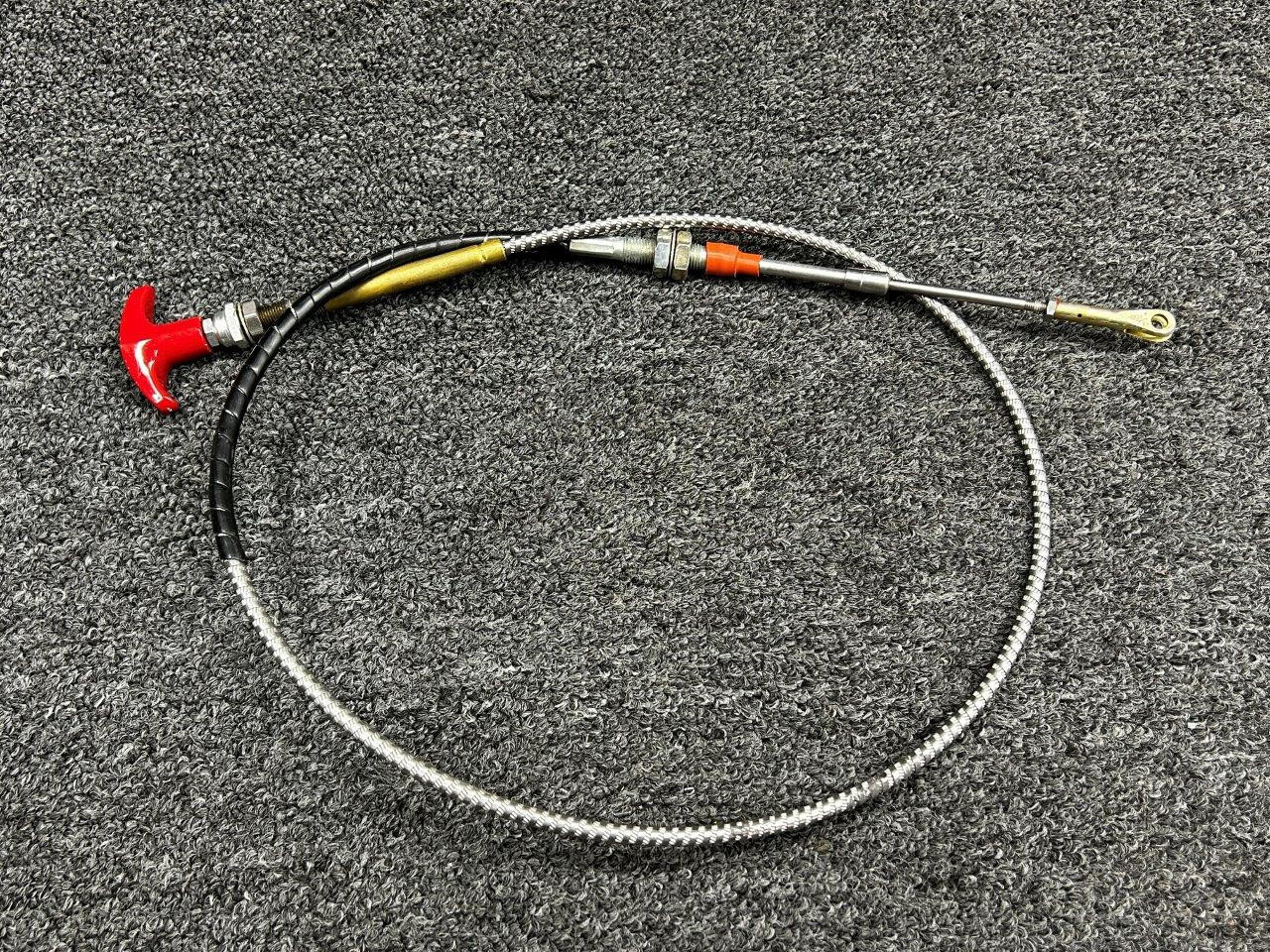 46F28A001-001 Piper PA46-600TP Fuel Shut Off Control Cable (L: 49")