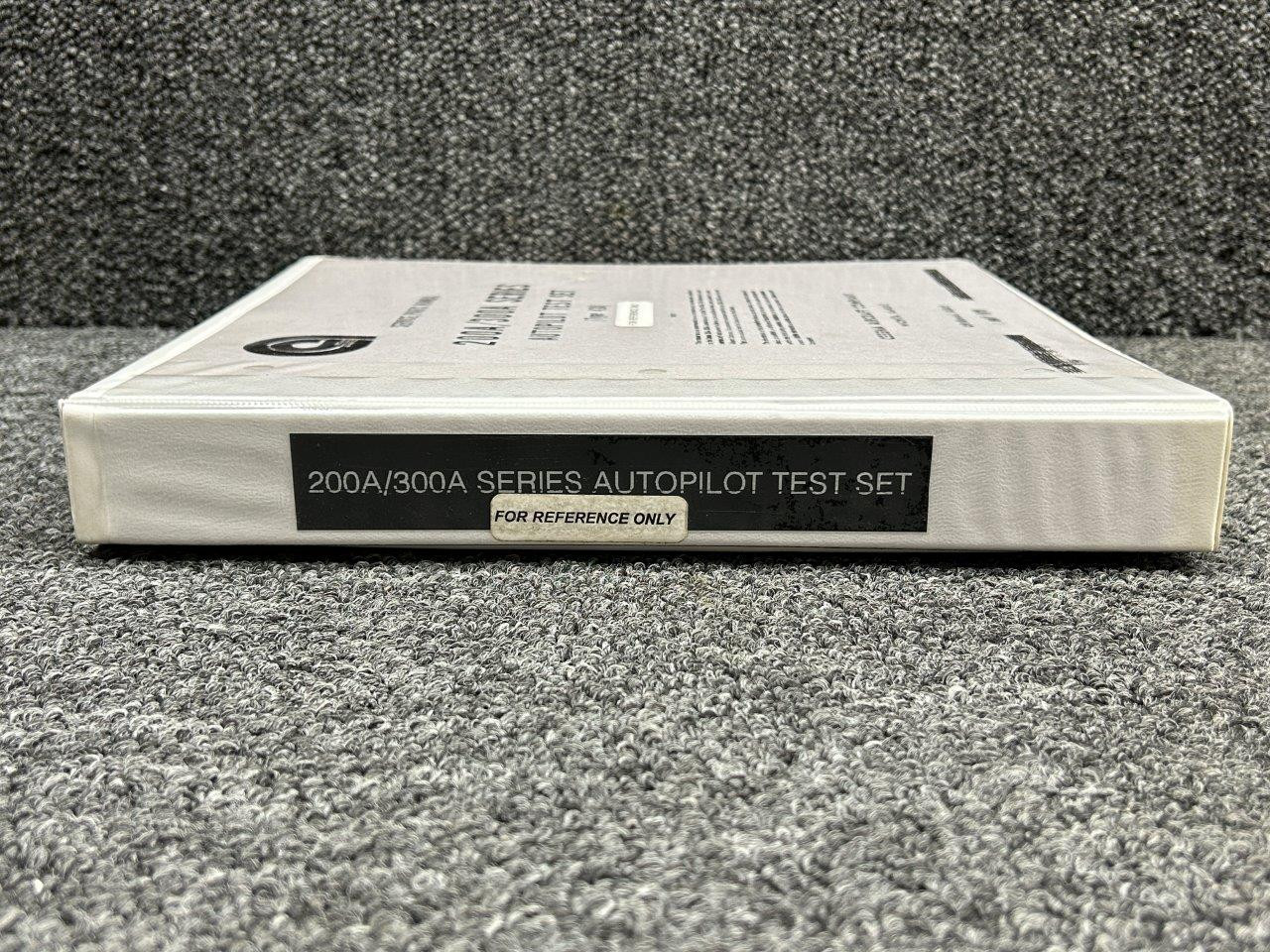 Cessna 200A and 300A Series Autopilot Test Set Service, Parts Manual ...