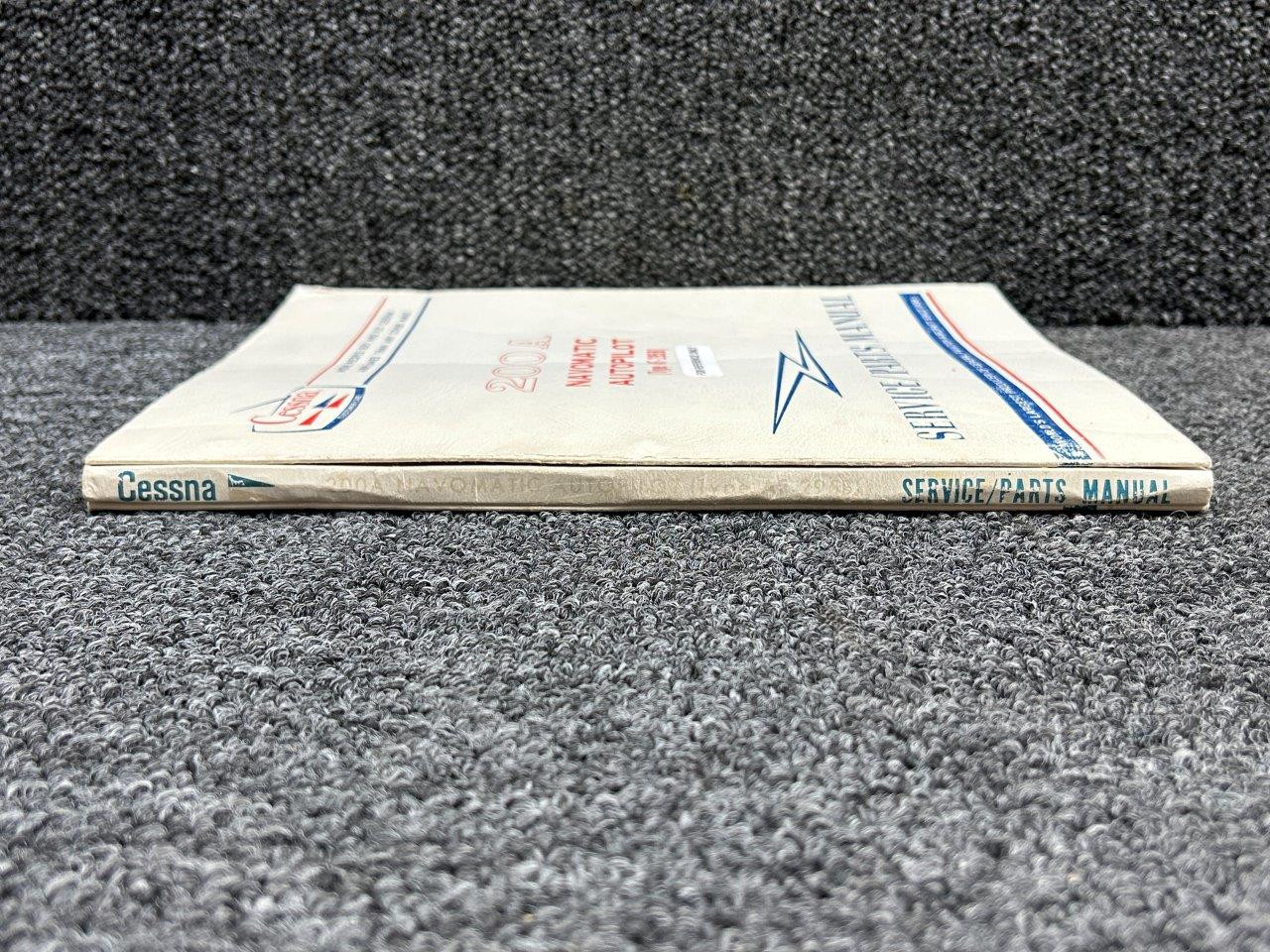 D4553-13 Cessna 200A Navomatic Autopilot Service, Parts Manual (1974)