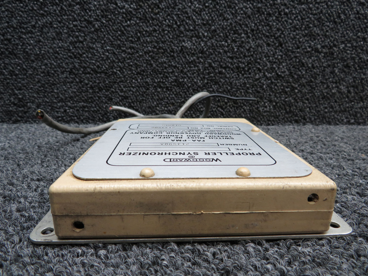 213590A, 213350G Woodward Propeller Synchronizer Control Box For Sale