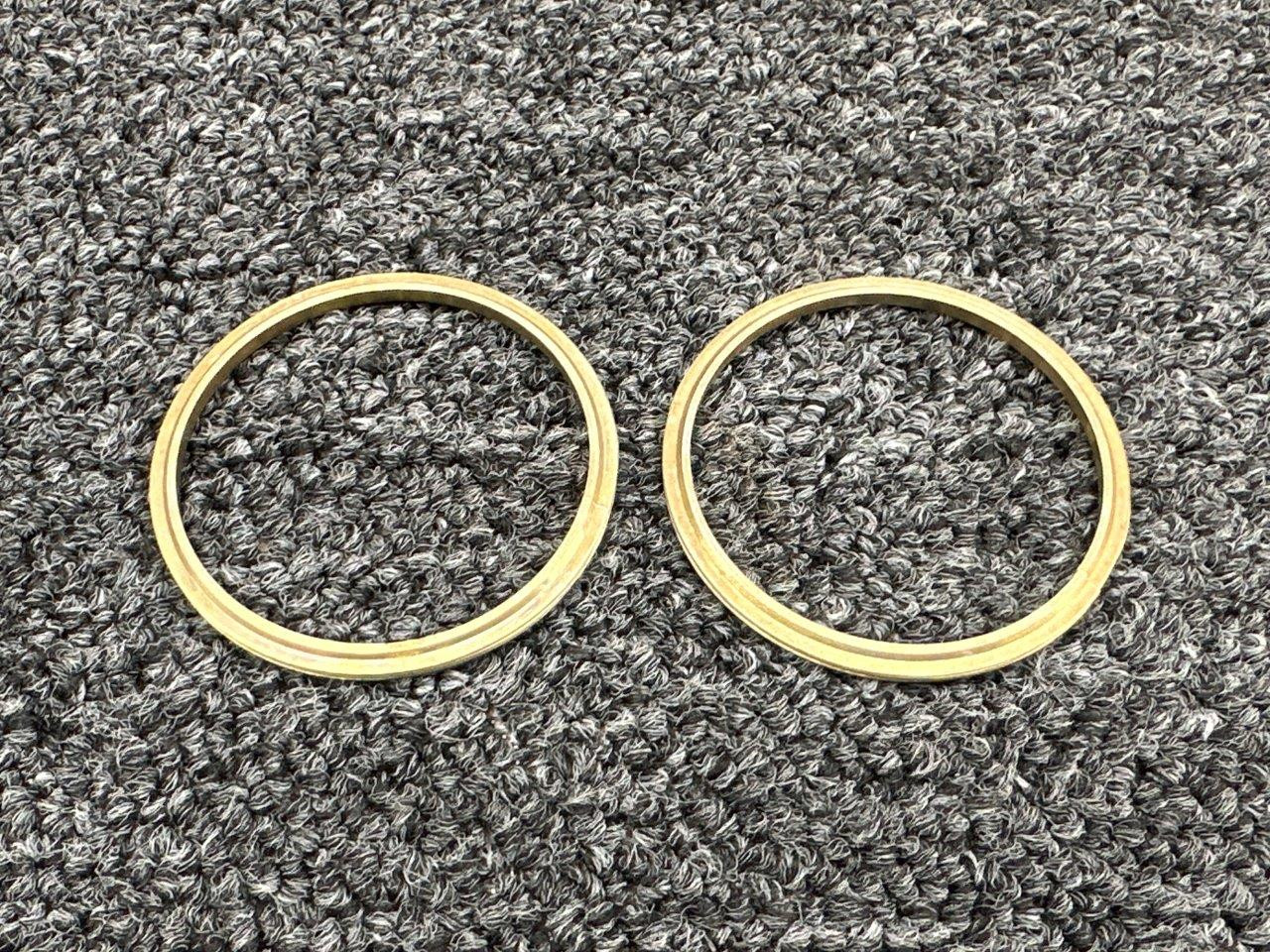 MS28776M2-22 Brass Wiper Ring Set of 2 (New Old Stock)