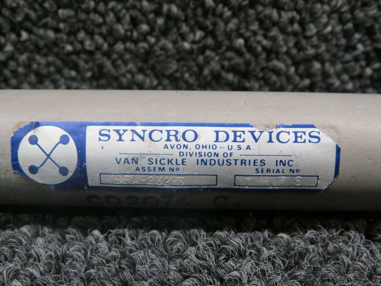 SFA-232-3 Van Sickle Actuator Synchro Device