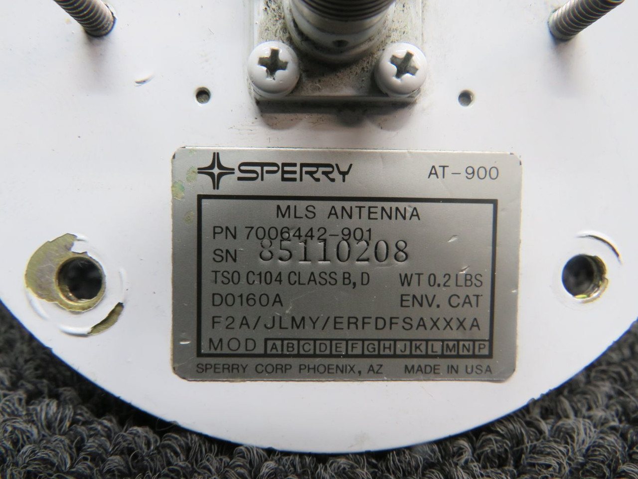 7006442-901 Sperry AT-900 MLS Antenna For Sale
