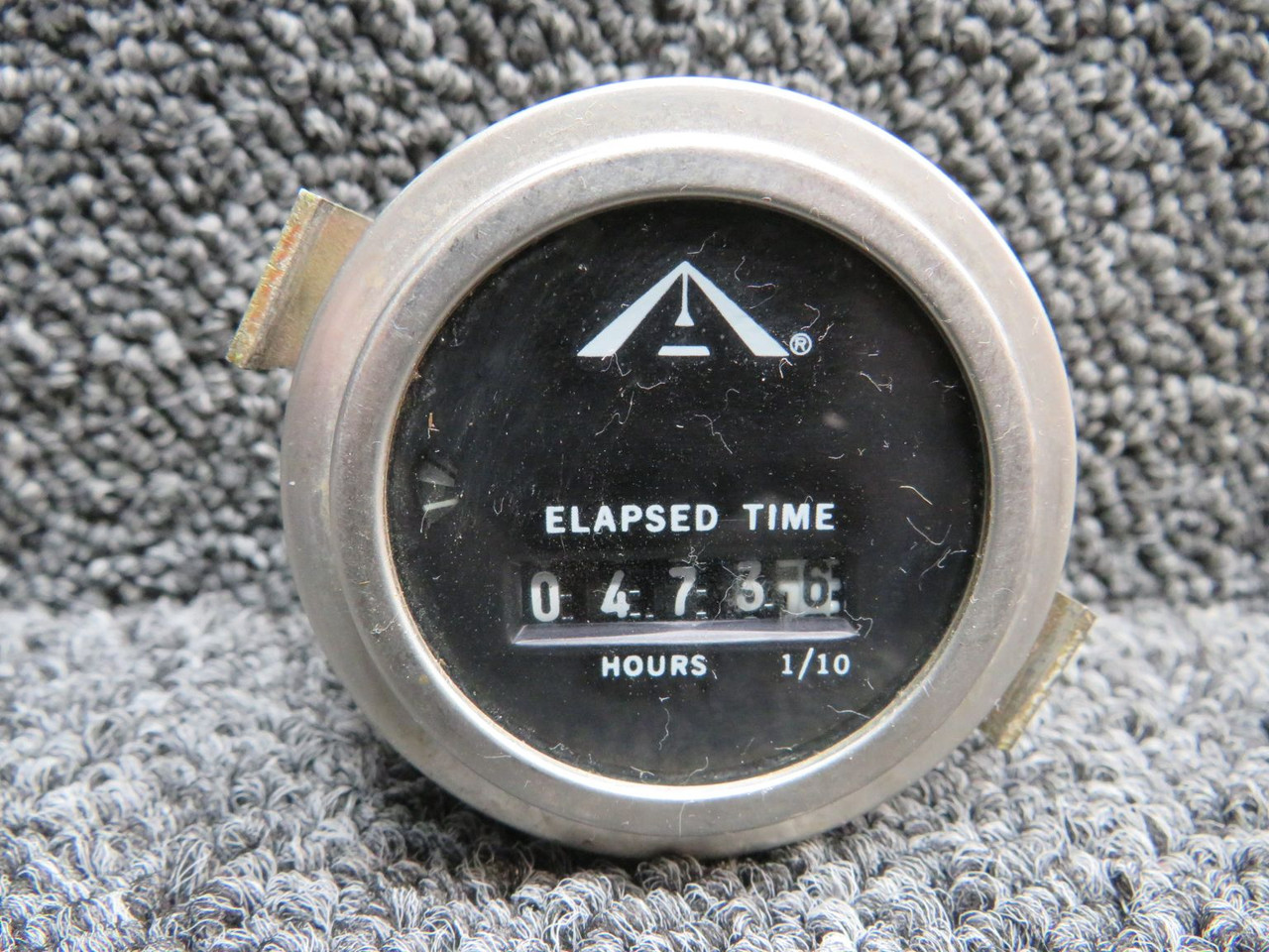 776 Elapsed Time Hour Meter Indicator (Hours: 473.6) For Sale
