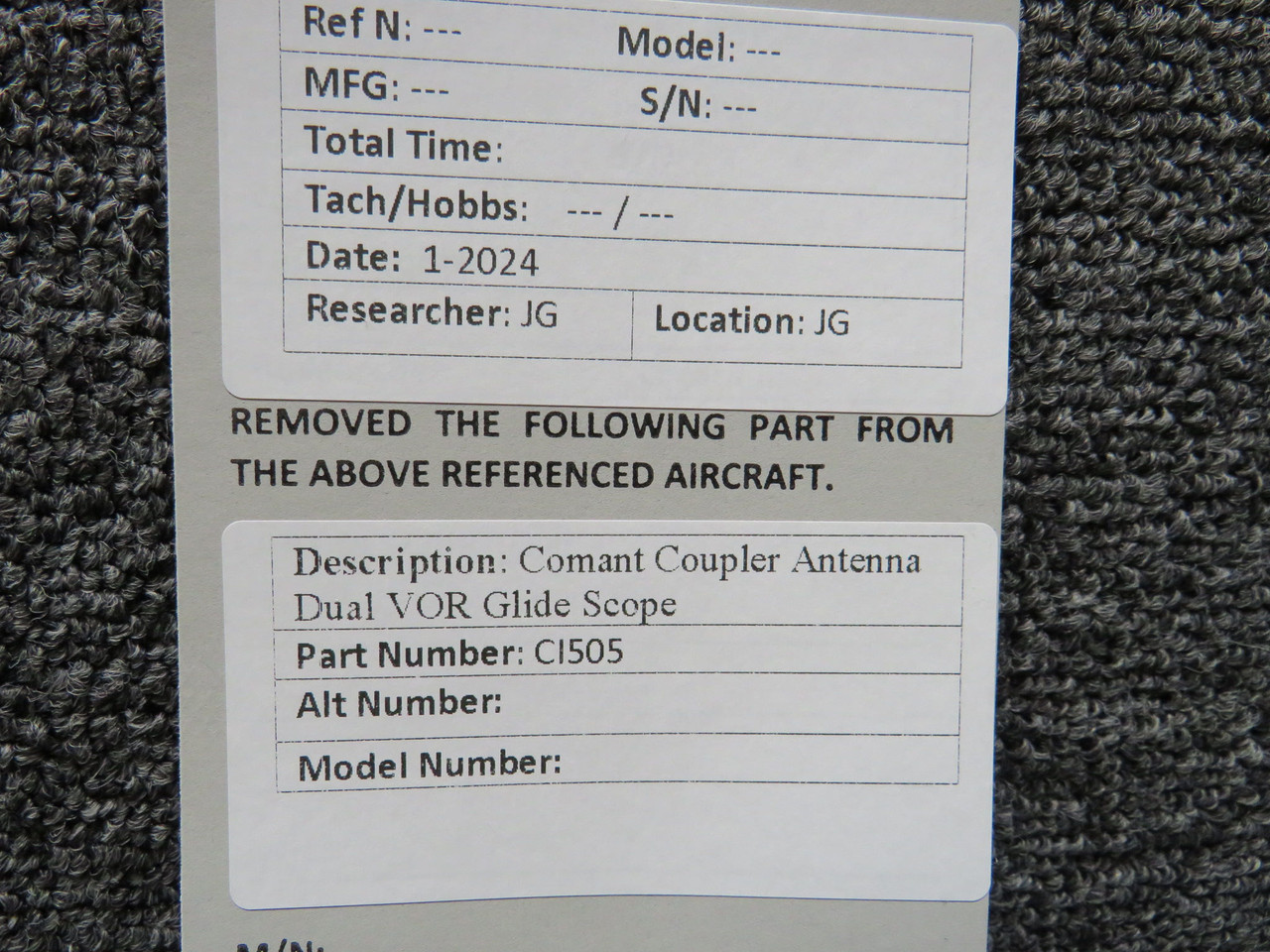 CI505 Comant Antenna Coupler Dual VOR-Glideslope