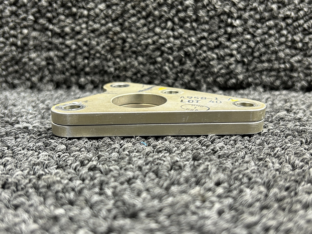 A958-1 Robinson R22 Beta Cyclic Control Bellcrank Set (Minus Spacer)