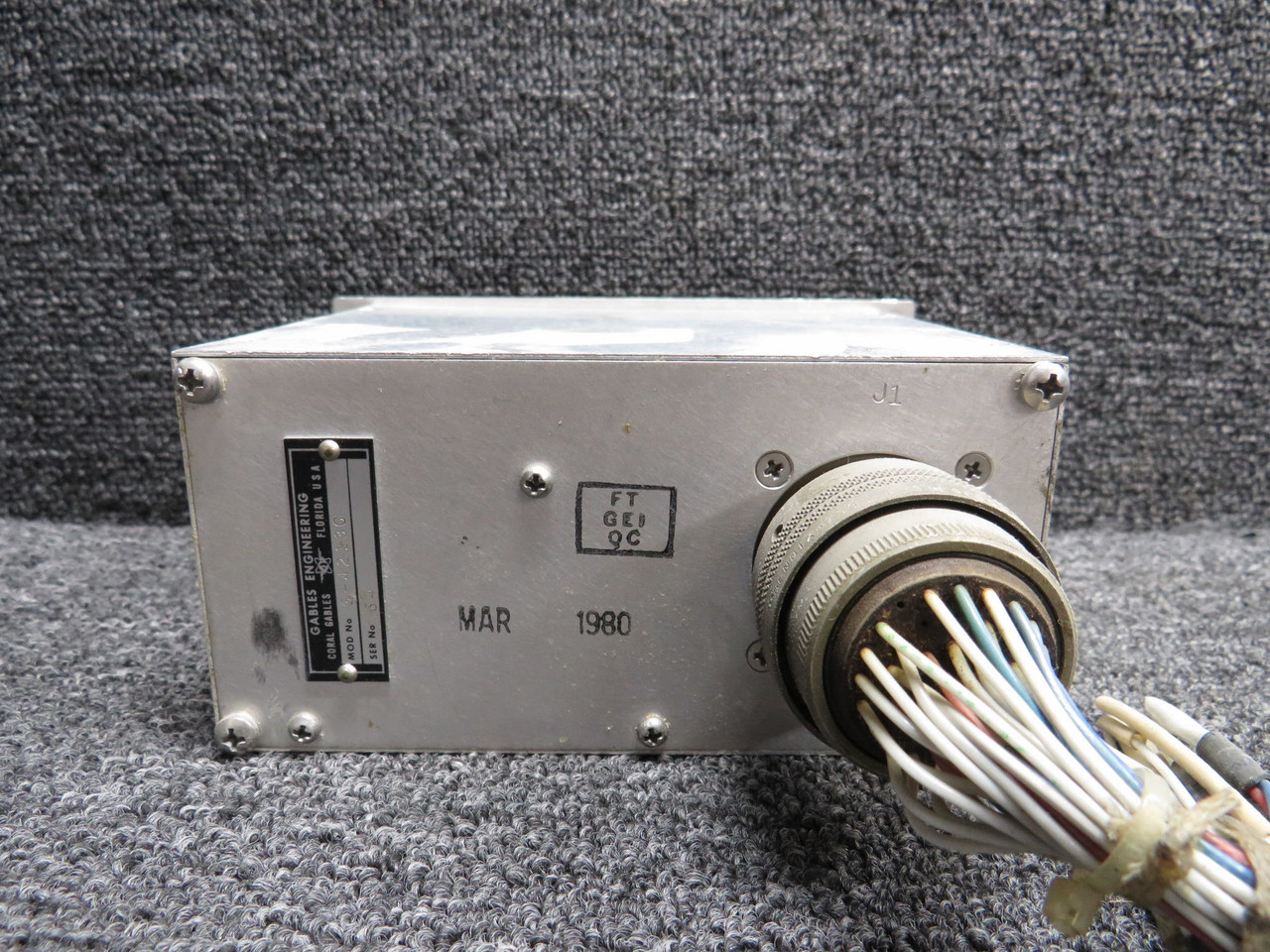 G-4213C Gables Engineering Grey ADF Microphone Panel For Sale