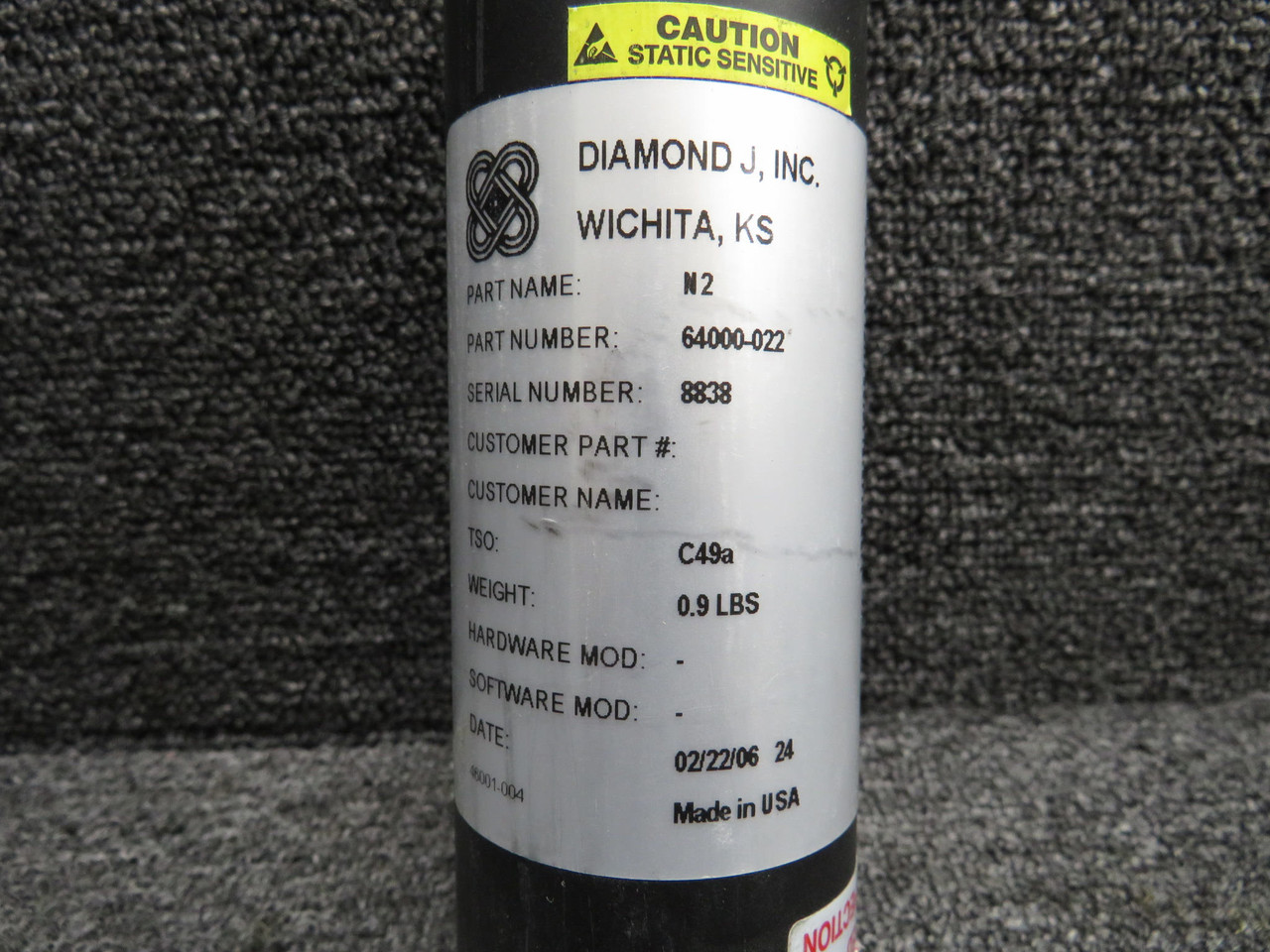 64000-021 Diamond J N1 Model Percent Indicator Unit