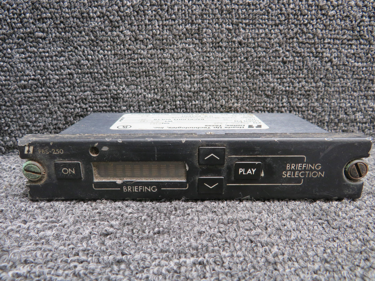 PBS250-2-B28 28 Voltage Head Up Cabin Briefer Controller For Sale