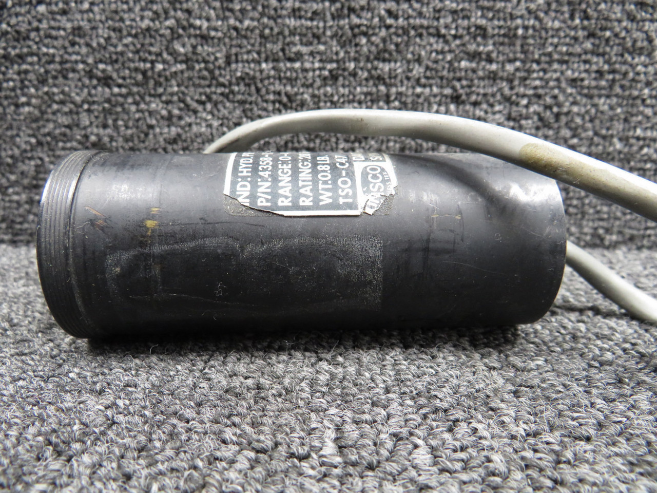 4358-1010 Insco Hydraulic Pressure Indicator For Sale