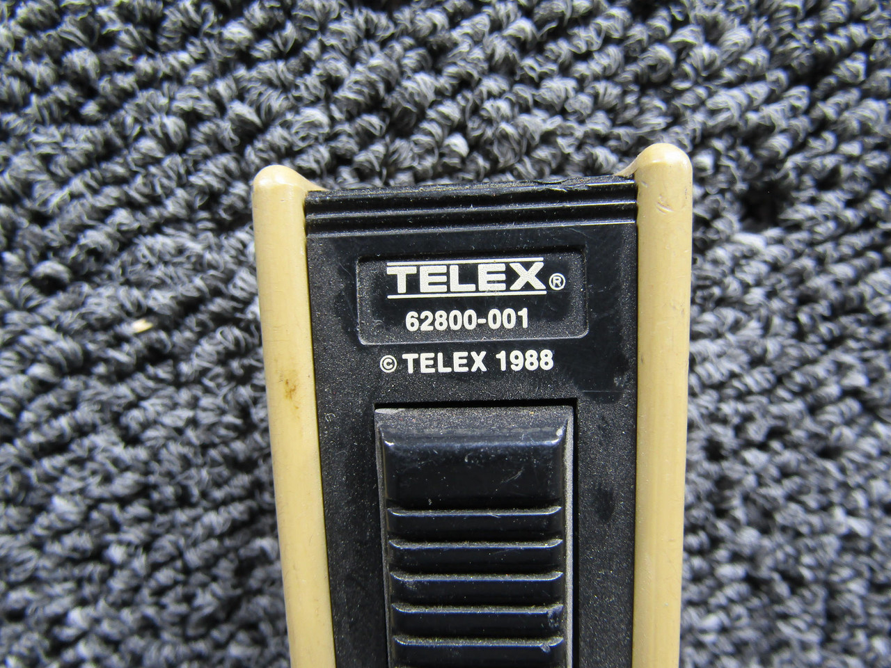 62800-001 Telex Handheld Microphone Assembly (Tan)