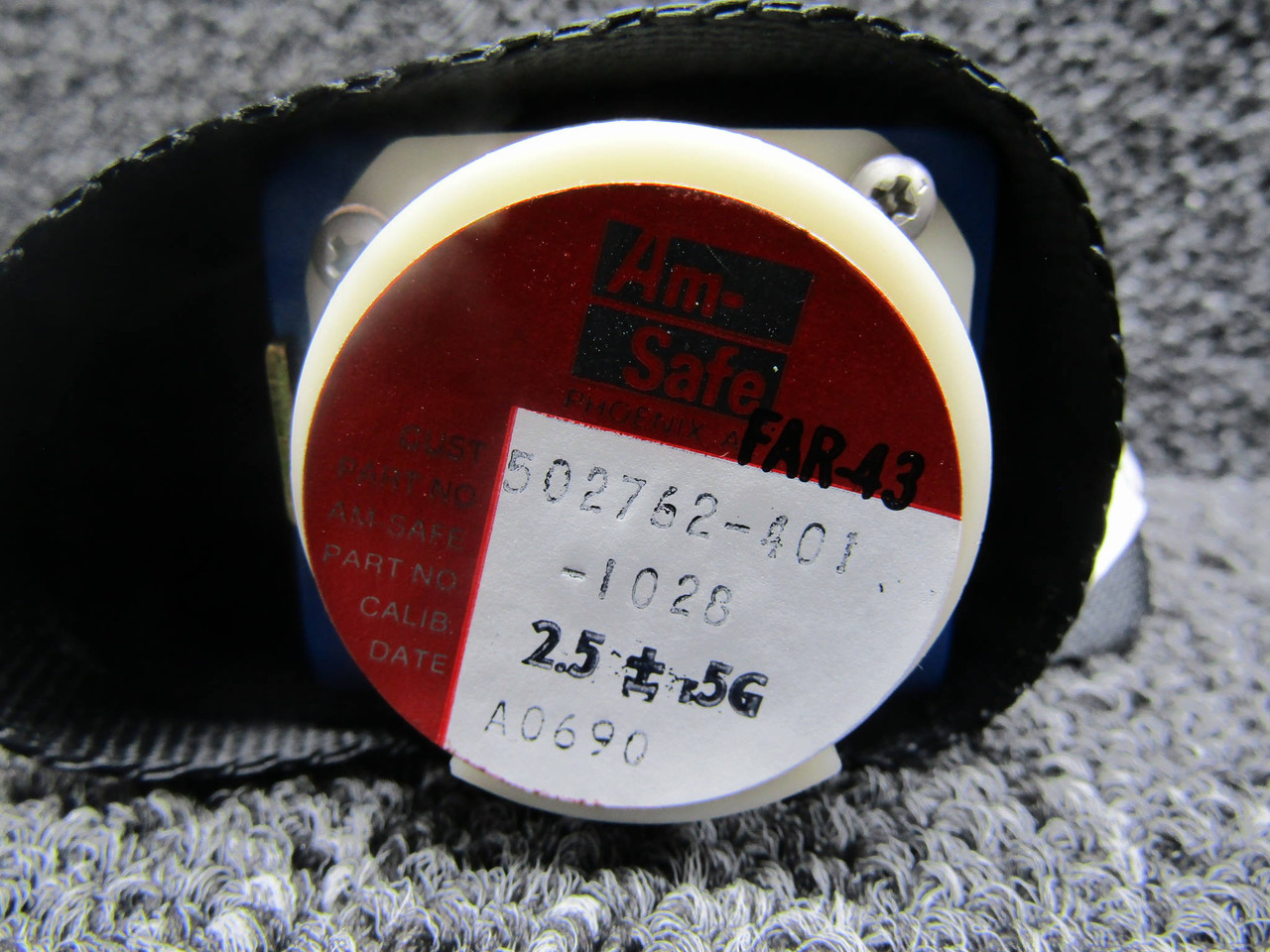 502762-401-1028 AmSafe New Old Stock Reel Assembly