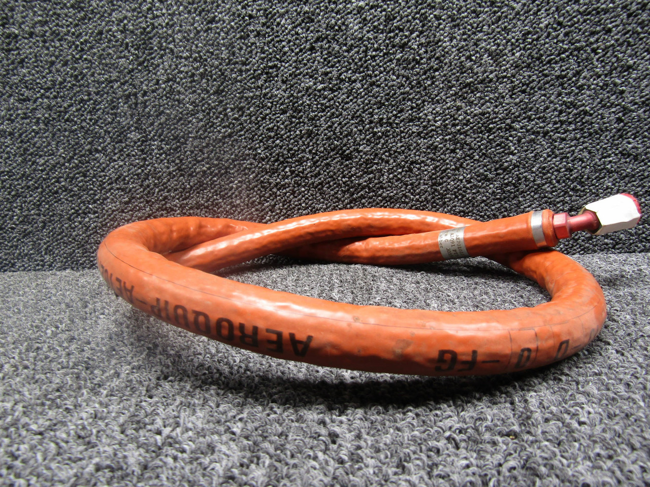 AE7010101G0464 Aeroquip Aviation Size 6 Hose New Old Stock Assembly