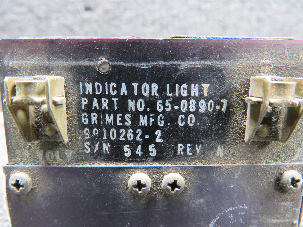 65-0890-7 Grimes Annunciator Indicator For Sale