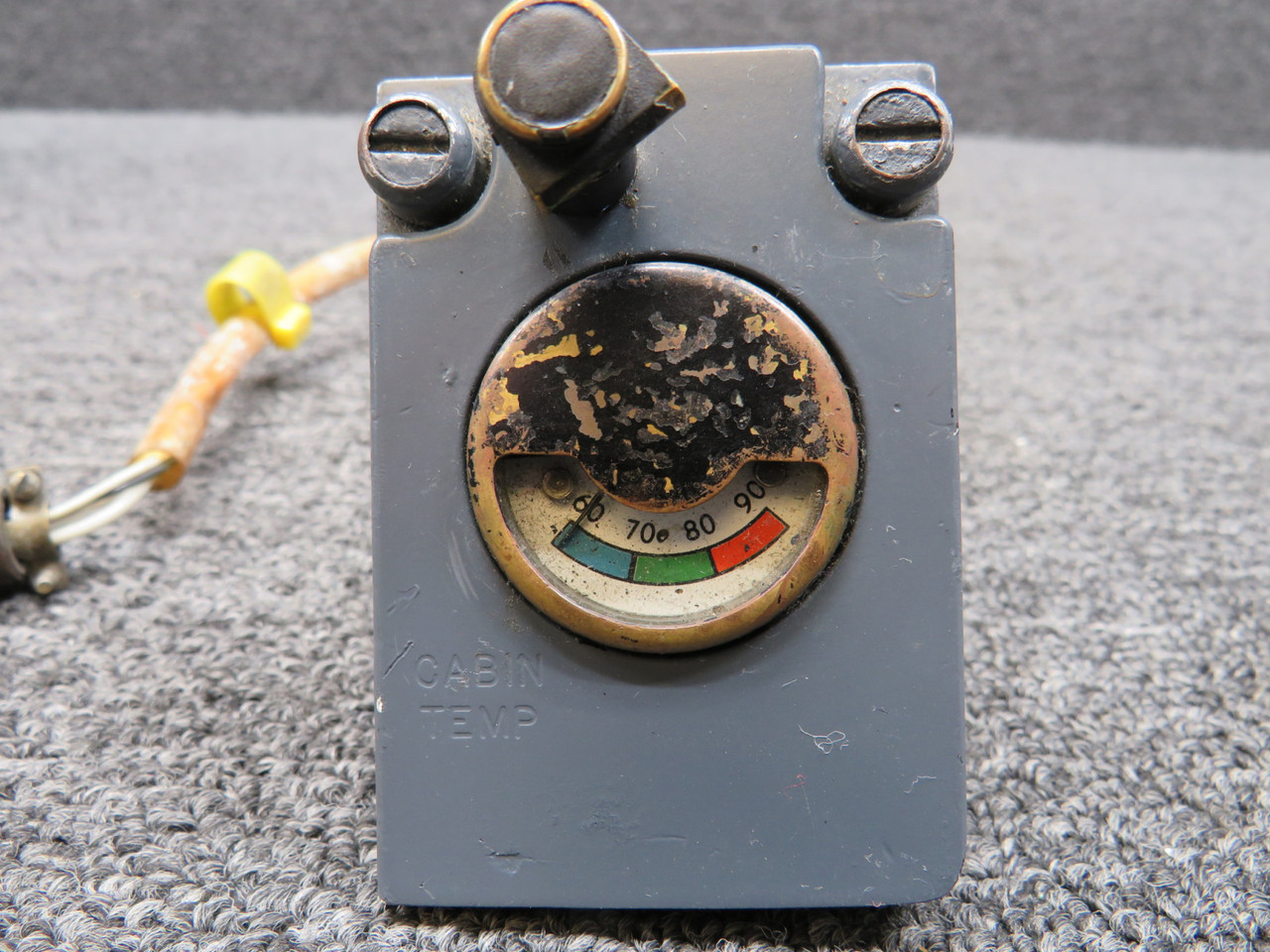 720-184 (Alt: 6608101-3) Hickok Cabin Temp Indicator Comes with Mount ...