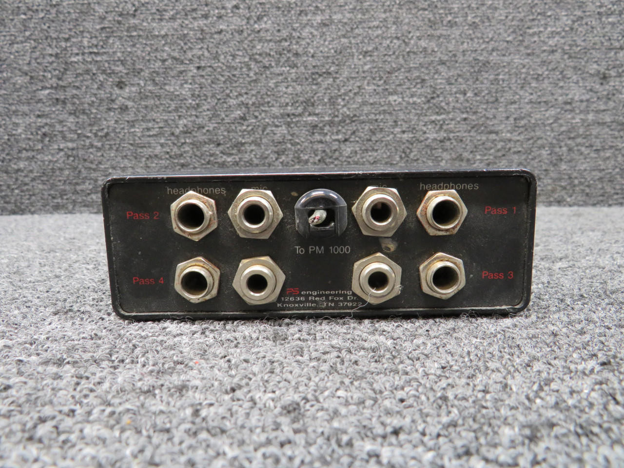 PS Engineering Telecom IV Aircraft Radio Panel Intercom Control Unit