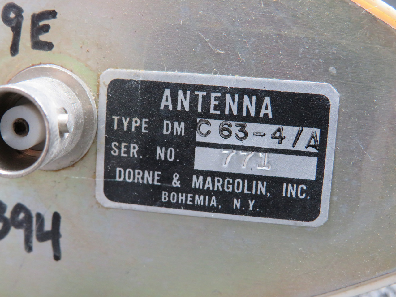 DMC63-4-A Dorne and Margolin Antenna (Yellow) For Sale