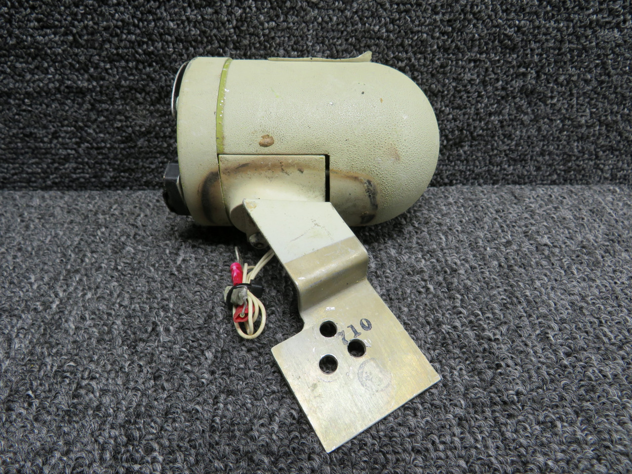 Windshield Mounted Compass Indicator Lighted White Angled Mount
