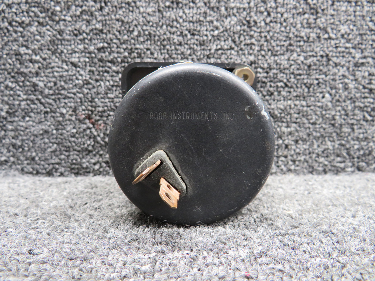 Borg Electronic Aircraft Clock Indicator Assembly