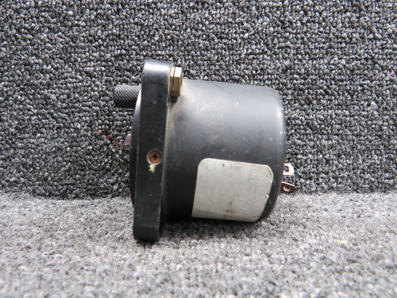Borg Electronic Aircraft Clock Indicator Assembly