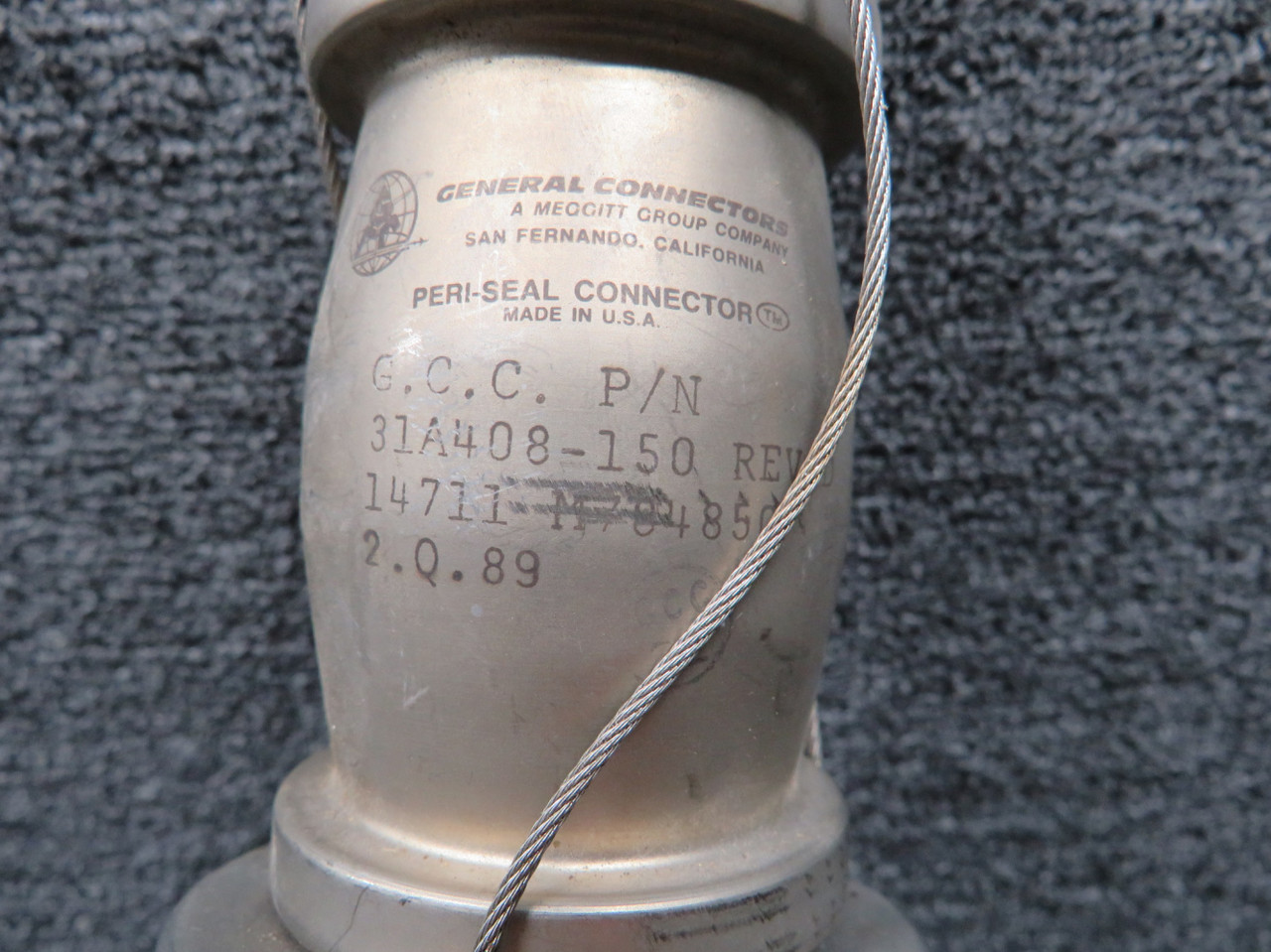 31A408-150 Alternative Part Number 6514126-25 General Connectors Peri ...