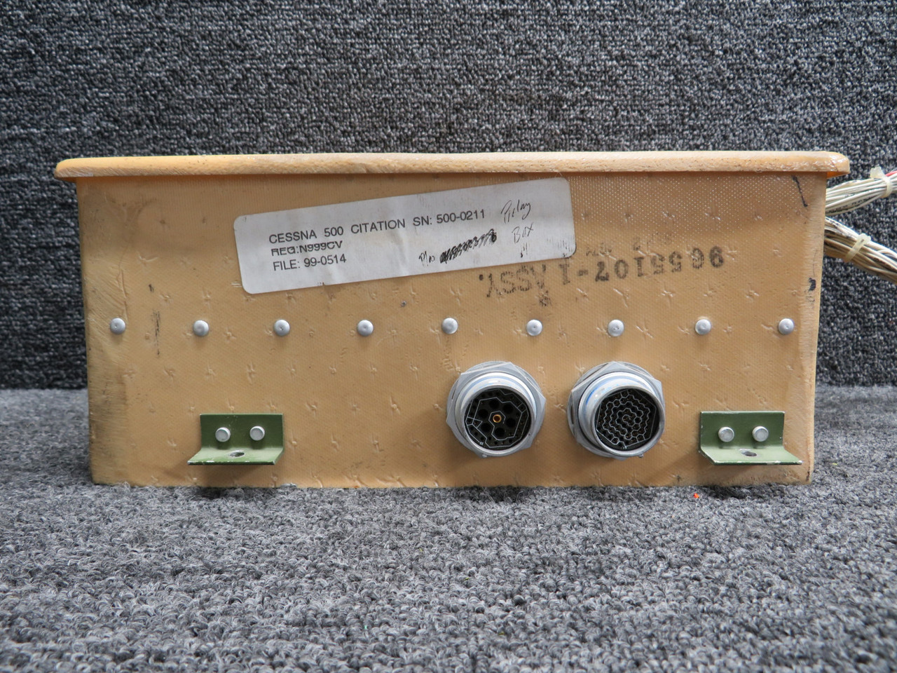 9655107-1 Cessna 500 Aircraft Relay Box Assembly For Sale