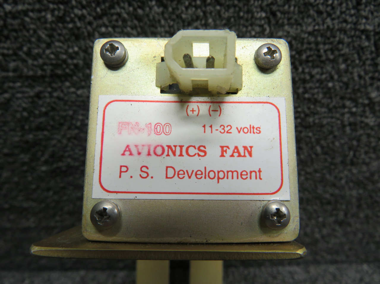 FN-100 PS Development Avionics Flight Cooling Fan