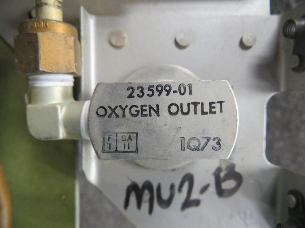 24552 Valve Part Number 24555-1 Scott Aviation Oxygen Supply Indicator ...